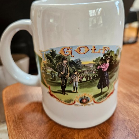 Enesco | Kitchen | Vintage Enesco Golfer Mug Large Size 987 | Poshmark